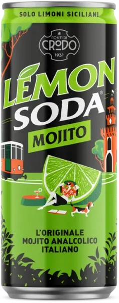 Orzeźwiający napój Mojito Soda 330 ml – bez alkoholu